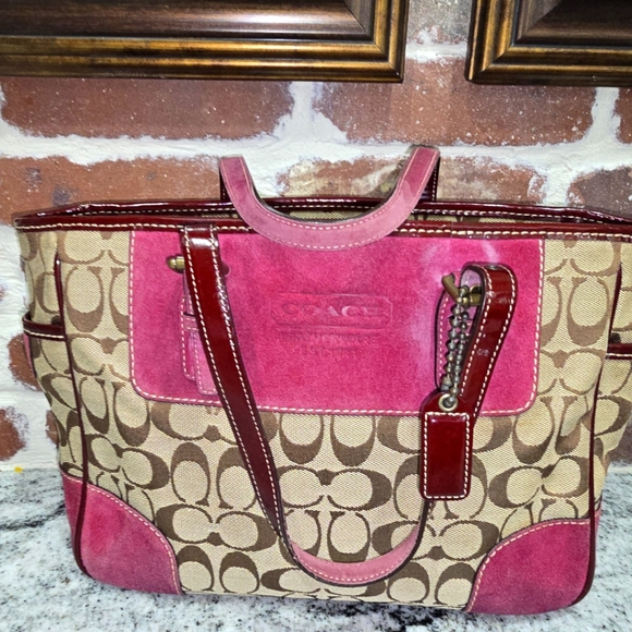Coach | Bags | Coach Legacy Monogram | Poshmark